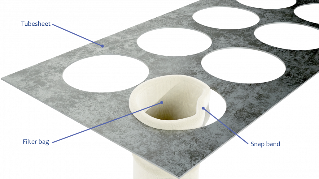 Top Load Snap Band Baghouse Filter & Cage Measuring Guide – Baghouse.com