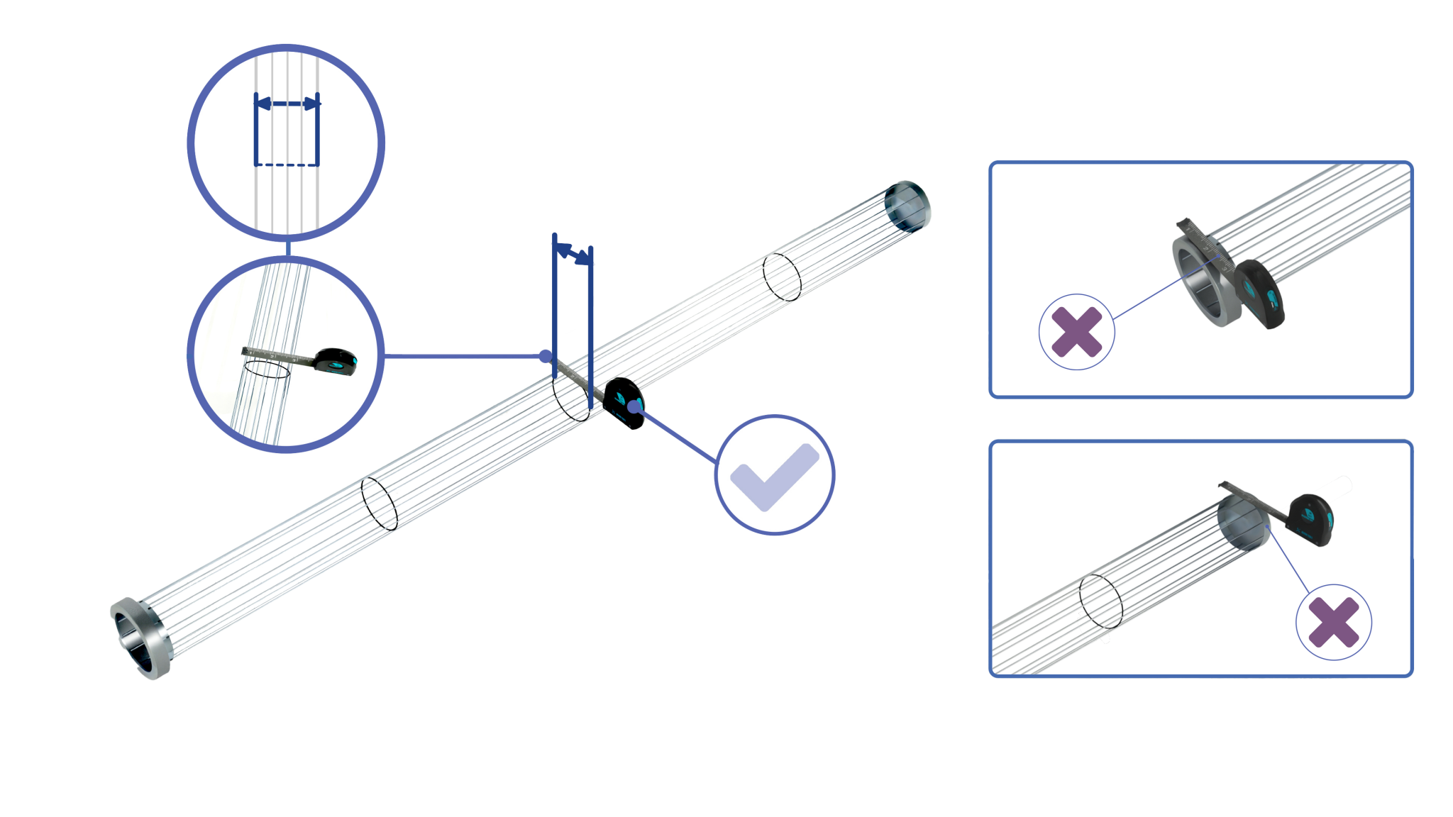 Top Load Snap Band Baghouse Filter & Cage Measuring Guide - Baghouse.com
